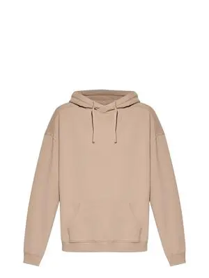 RETHINKIT STUDIOS Ibbi Oversized Cotton Knit Hoodie - Beige