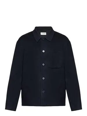 Officine Générale Hamilton’ Wool Jacket - Navy Blue