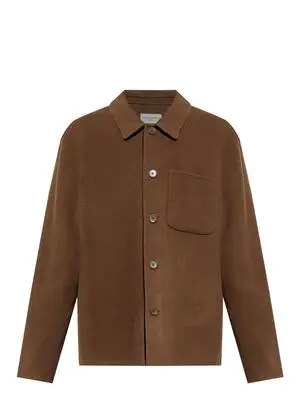 Officine Générale Hamilton' Wool Jacket - Brown