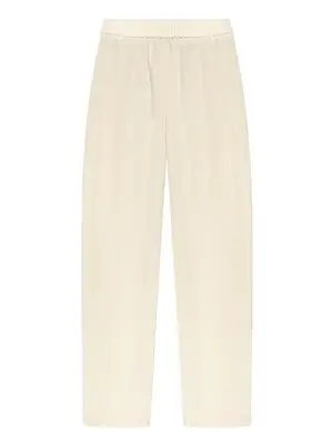 Theory Loose-fit Trousers - Yellow