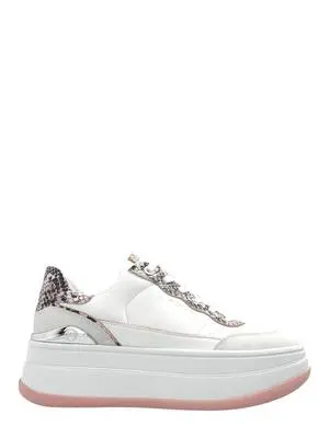 Michael Kors Hayes Platform Sneakers - White