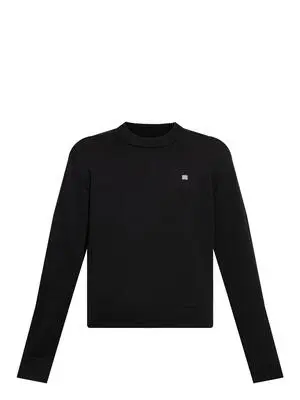 Acne Studios Sweater With Logo - Black