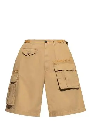 Dsquared2 Shorts With Pockets - Beige