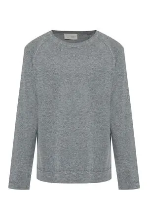 Officine Générale Nate' Cashmere Sweater - Grey