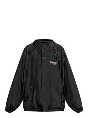 Balenciaga Hooded Jacket - Black