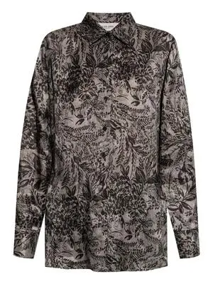 GOLDEN GOOSE Patterned Viscose Shirt