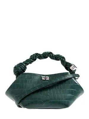 GANNI Ganni Bou Mini Handheld Bag Green