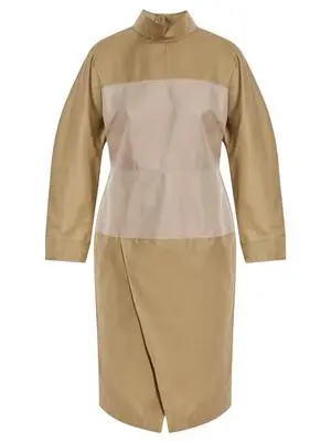 FENDI Dress With Stand-Up Collar