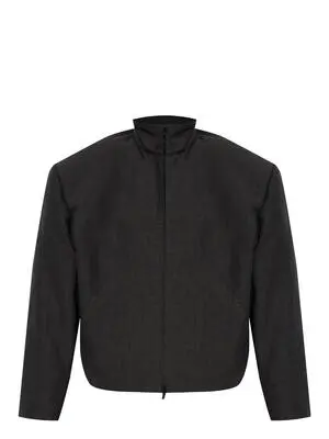 Balenciaga Stand-collar Jacket - Grey