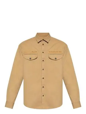 Dsquared2 Shirt With Logo - Beige