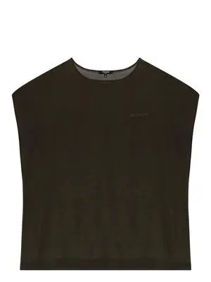 Balmain Silk Top - Green