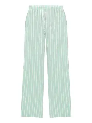 Balenciaga Loose-fit Striped Trousers - Green