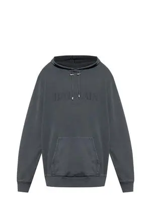 Balmain Logo Sweatshirt - Grey
