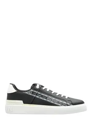 Balmain B-court Sneakers - Black