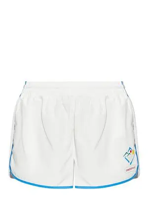 Casablanca Logo Shorts - White