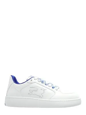 Burberry Stock’ Leather Sneakers - White