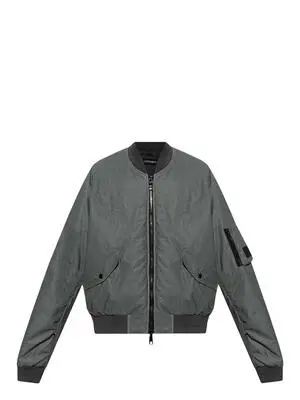 Dolce & Gabbana Linen Bomber Jacket - Grey