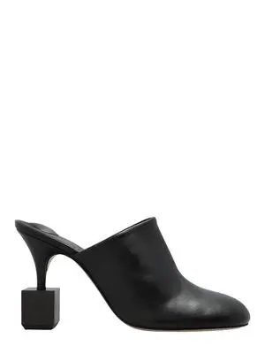 Jacquemus Heeled Mules - Black