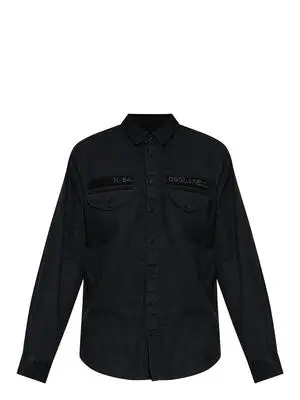 Dsquared2 Shirt With Logo - Black