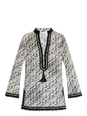 Tory Burch Printed Tunic - White
