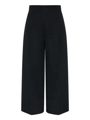 Marni Wool Pleated Trousers - Black