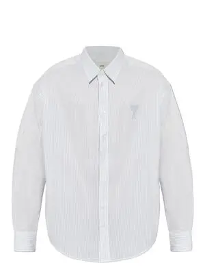 AMI Shirt With Striped Pattern