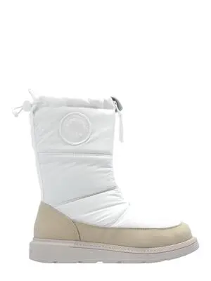 Canada Goose Cypress Logo Snow Boots - White