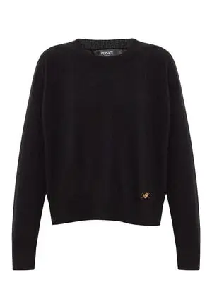Versace Logo Sweater - Black