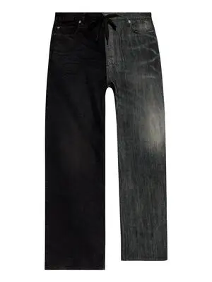 Balenciaga Wide-leg Jeans - Black