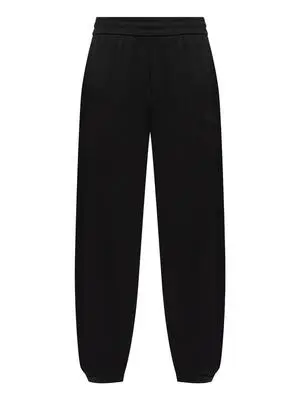 Moncler Tapered Logo Trousers - Black