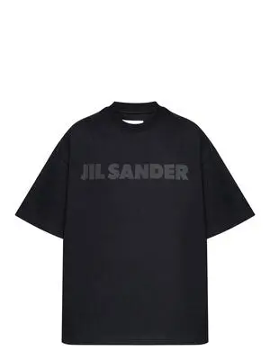 JIL SANDER Logo T-shirt - Black