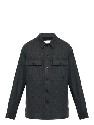 JIL SANDER Wool Jacket - Grey