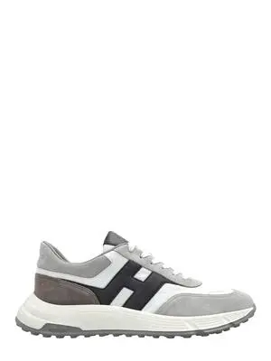 Hogan Hyperlight Leather Sneakers - Grey