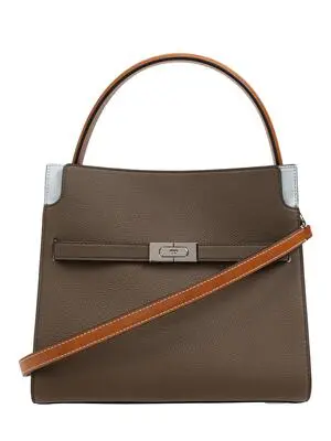 Tory Burch Lee Radziwill Shoulder Bag - Brown