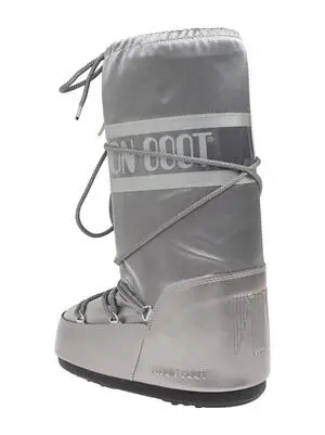 Moon Boot Icon Glance Snow Boots - Silver