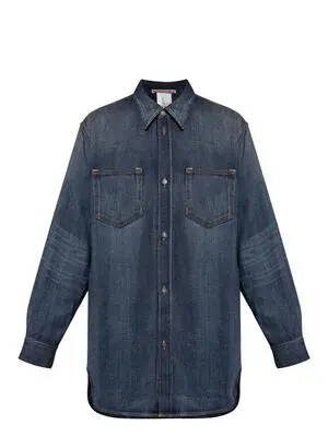Acne Studios Denim Shirt - Navy Blue