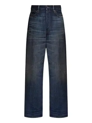 Acne Studios 1981 Jeans In Navy Denim - Navy Blue