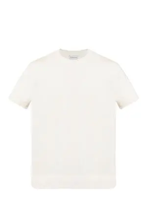 Moncler Crew Neck T-shirt - Cream