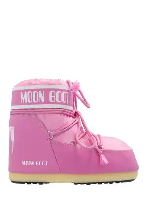 Moon Boot Icon Low Nylon Snow Boots - Pink