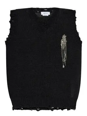ALEXANDER MCQUEEN Vest With Appliqué