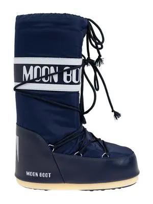 Moon Boot Icon Nylon Snow Boots - Navy Blue