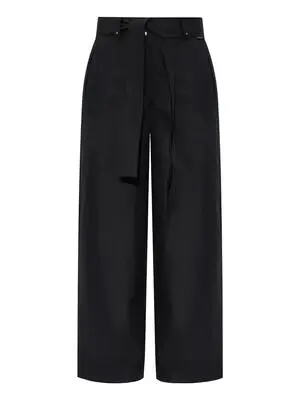 Moncler Wide-leg Trousers - Black