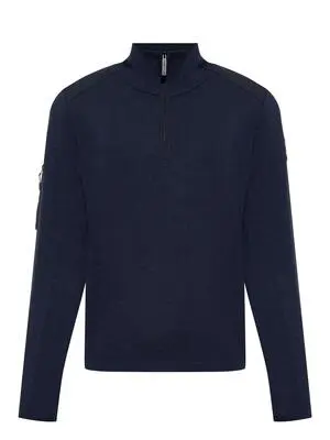 Canada Goose Stormont Turtleneck Sweater Navy Blue