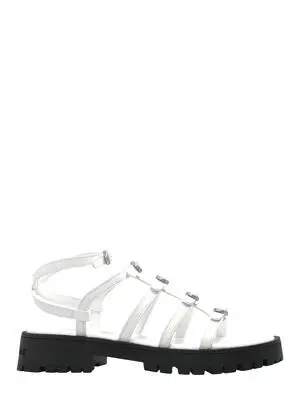 Marc Jacobs Leather Sandals - White
