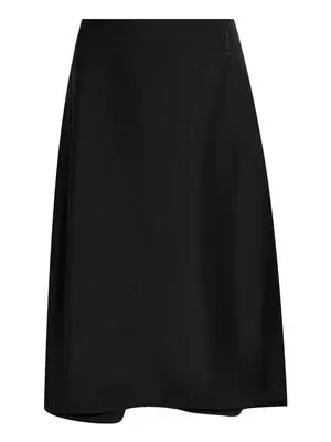MARNI Flared Skirt With Decorative Stitching