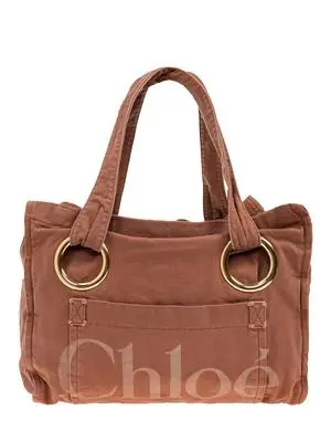 Chloé Plage Large Shopper Bag - Brown