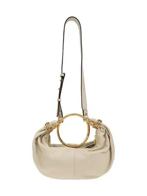 Chloé Bracelet Small Shoulder Bag Cream