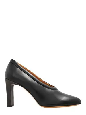 TOD’S Leather High-heeled Pumps - Black