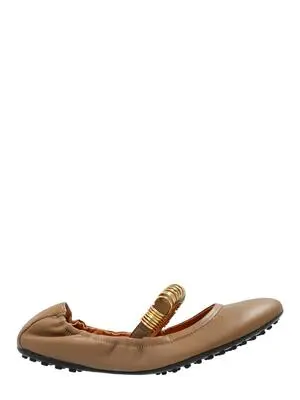 TOD’S Leather Ballerinas