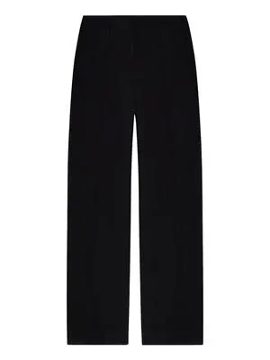 Balmain Trousers With Stitching - Black